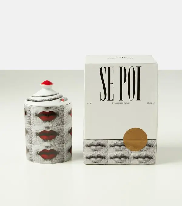 FORNASETTI Se Poi Scented Candle - Red