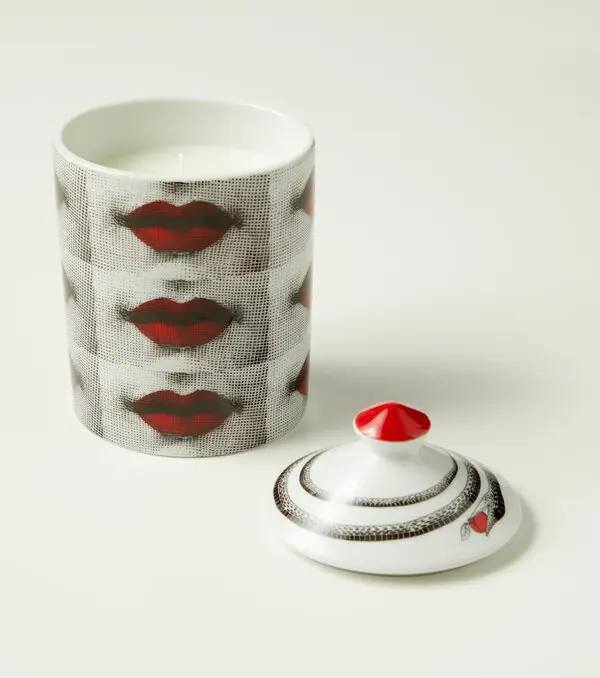 FORNASETTI Se Poi Scented Candle - Red