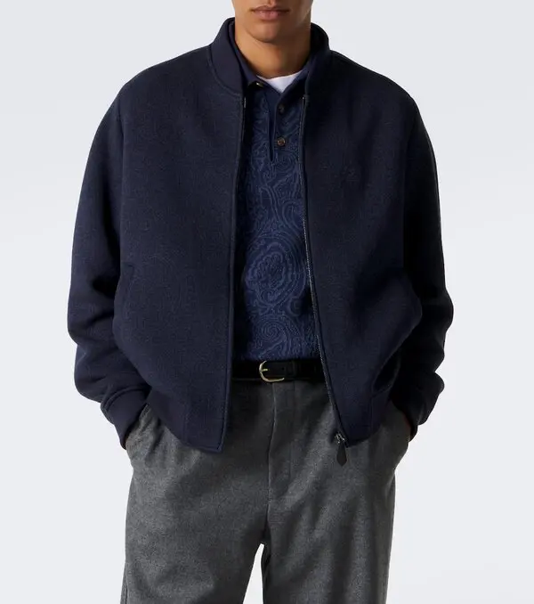 Etro Paisley Bomber Jacket