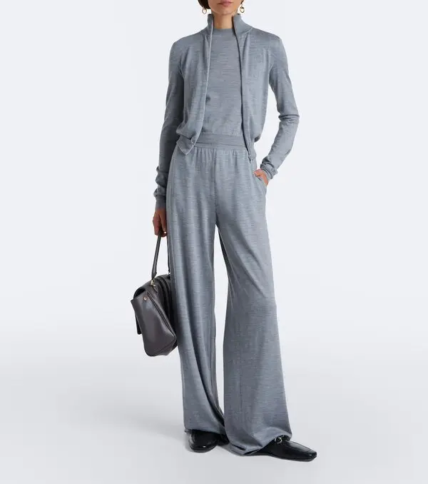 Gucci Wool And Silk Zip-up Sweater
