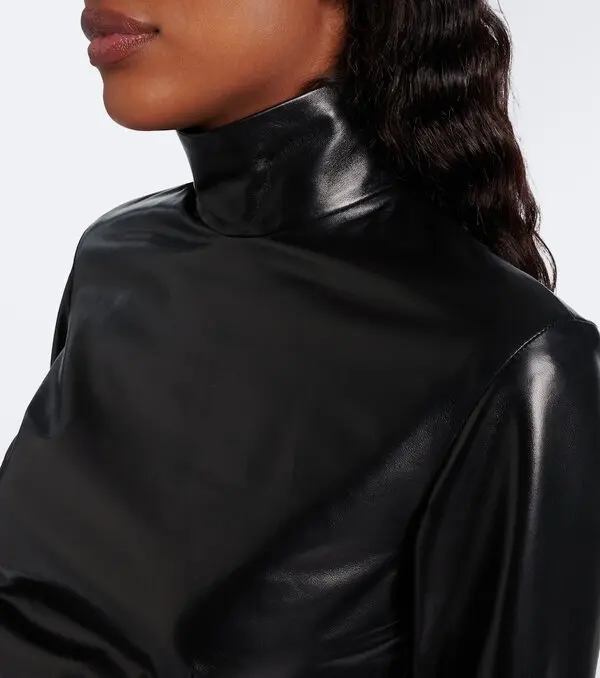 Gucci Leather Top