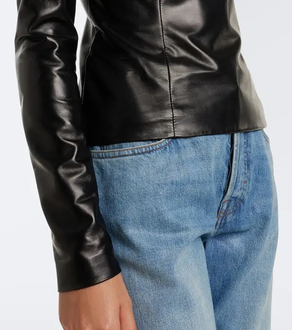 Gucci Leather Top