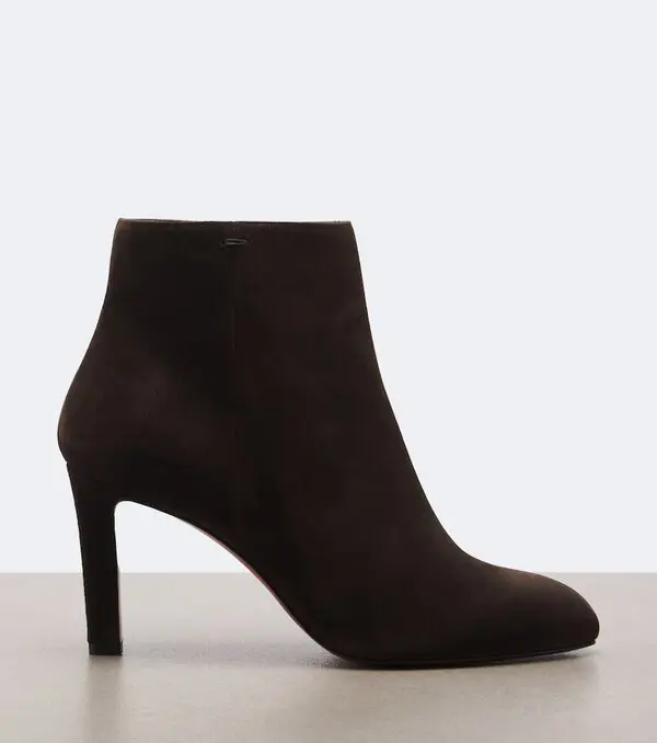 CHRISTIAN LOUBOUTIN Fannylove Suede Ankle Boots