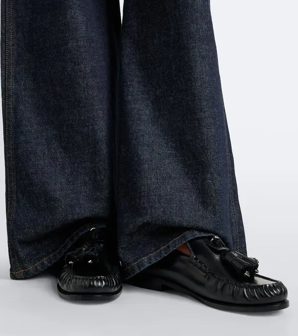CHRISTIAN LOUBOUTIN Rochelle Leather Loafers