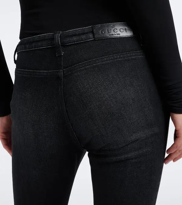 Gucci Low-rise Skinny Jeans