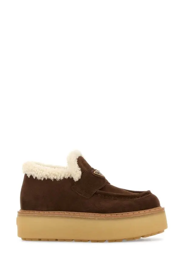 Prada Suede Loafers