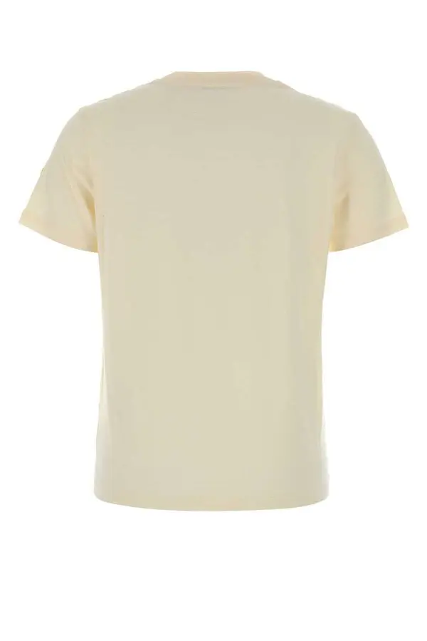 Moncler Cream Cotton T-shirt