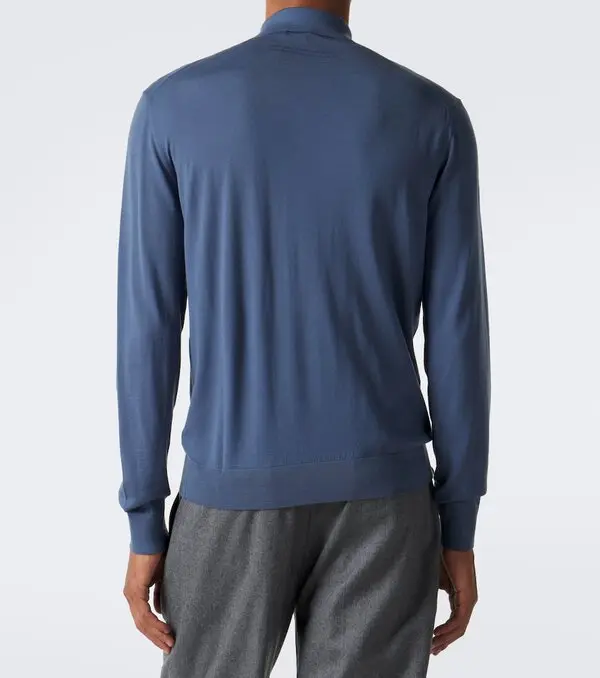 Zegna Wool Polo Sweater
