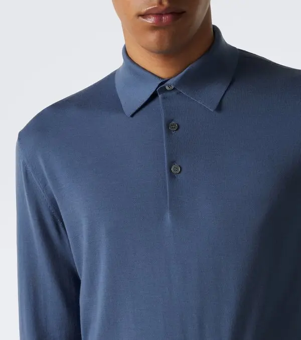 Zegna Wool Polo Sweater