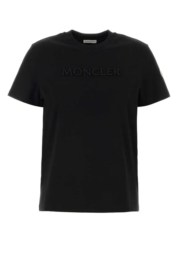 Moncler Cotton T-shirt - Black