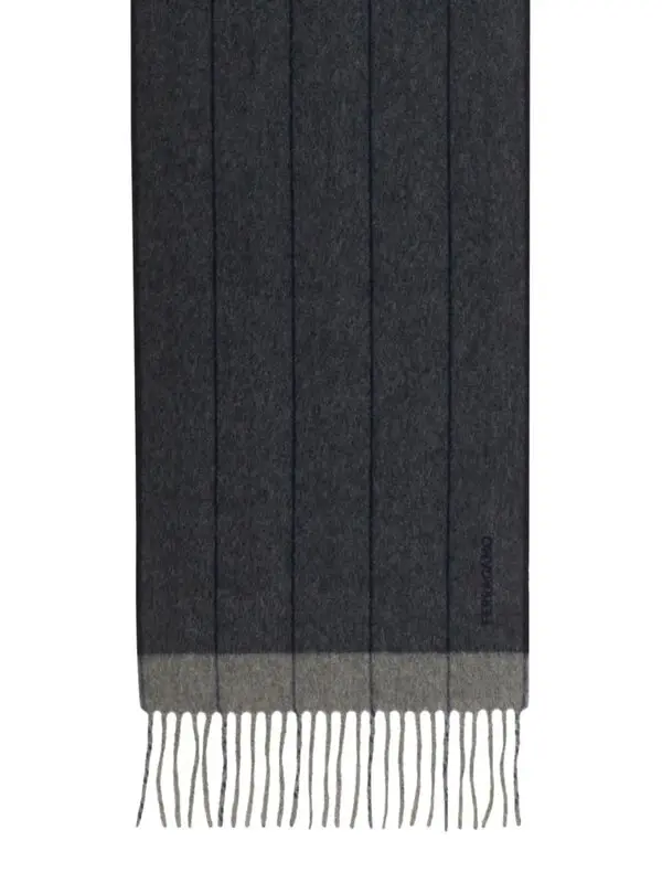 FERRAGAMO Sciarpa In Lana Misto Cashmere - Multicolor