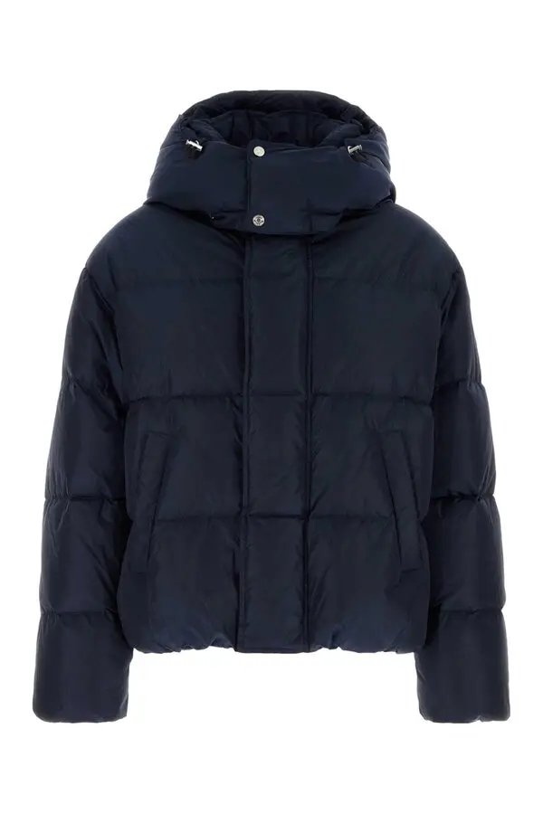 Dsquared2 Navy Nylon Down Jacket - Blue