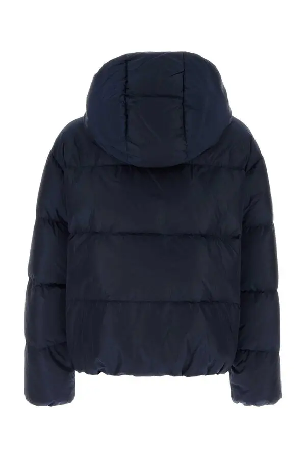 Dsquared2 Navy Nylon Down Jacket - Blue