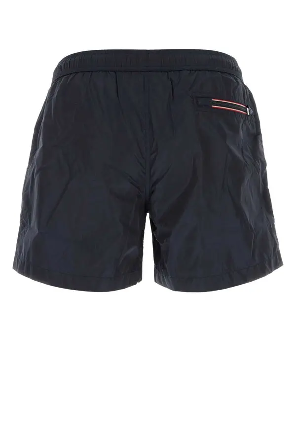 Moncler Navy Nylon Swimming Shorts