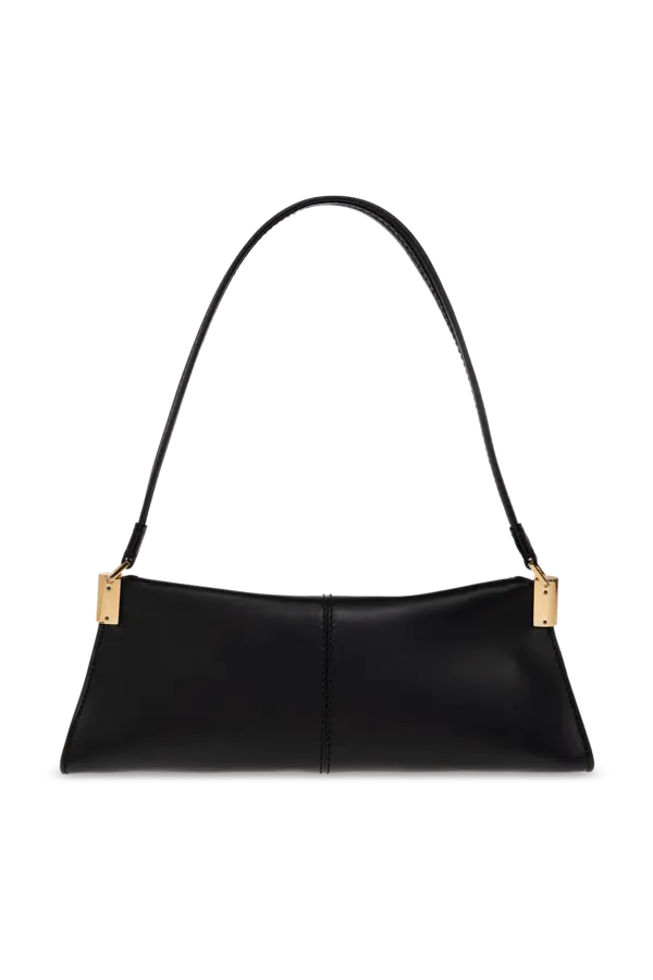 Balmain 64-83 Small’ Leather Bag - Black