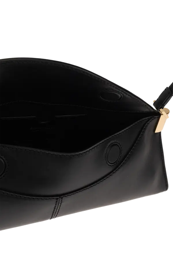 Balmain 64-83 Small’ Leather Bag - Black