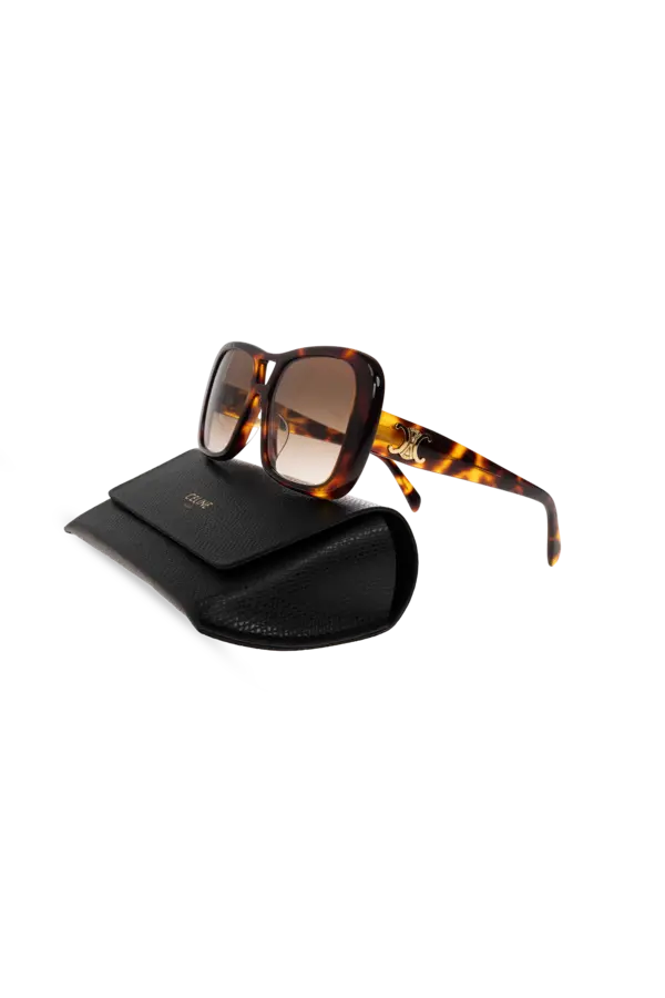 Celine Triomphe Havana’ Sunglasses