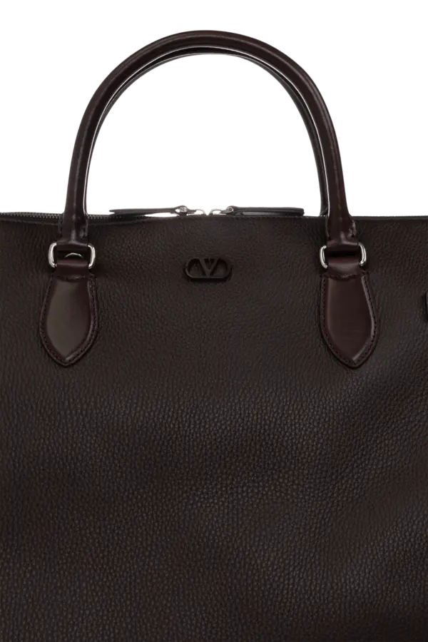Valentino Garavani Leather Bag With Logo