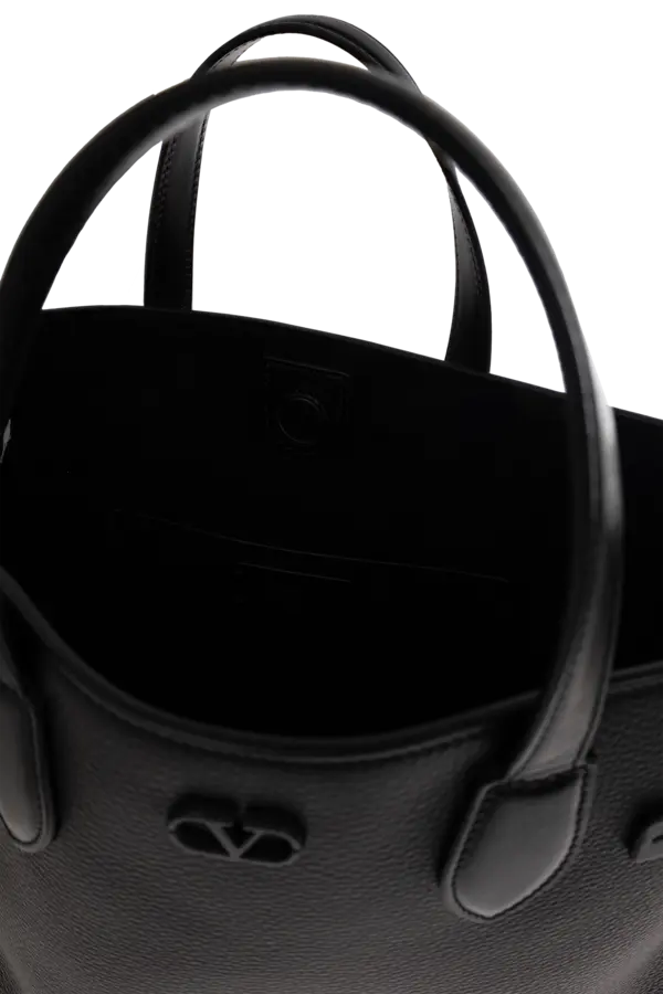 Valentino Garavani Leather Bag With Logo