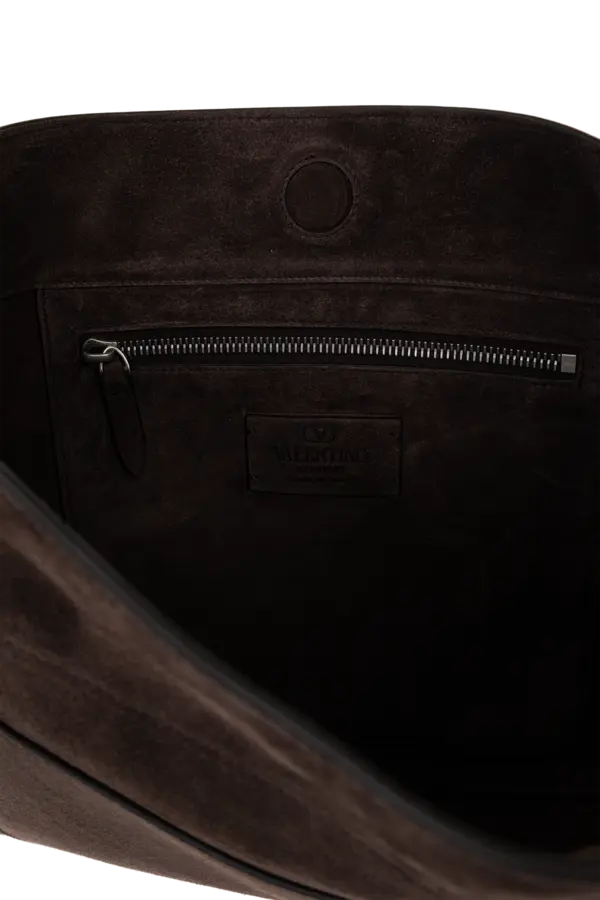 Valentino Garavani Suede Bag With Logo