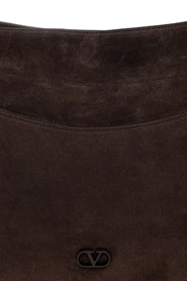 Valentino Garavani Suede Bag With Logo