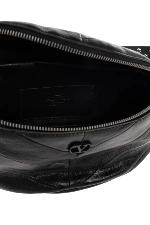 Valentino Garavani Leather Bag With Logo