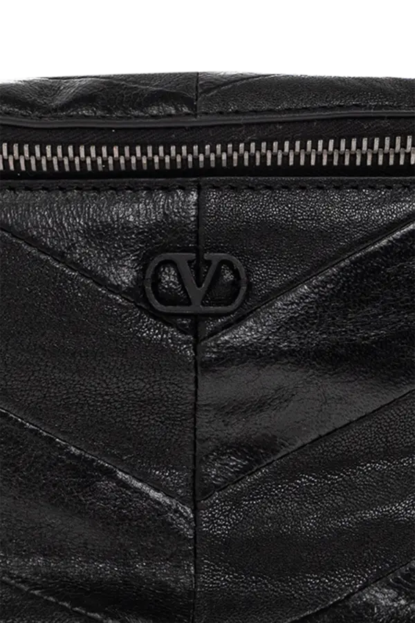 Valentino Garavani Leather Bag With Logo