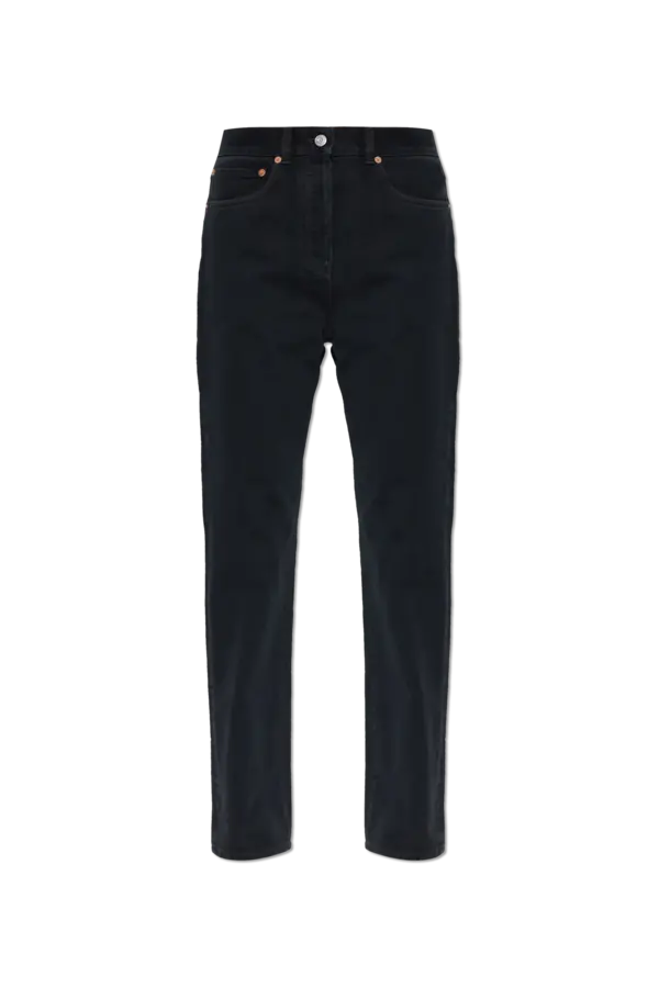 Balmain Straight-leg Jeans - Black