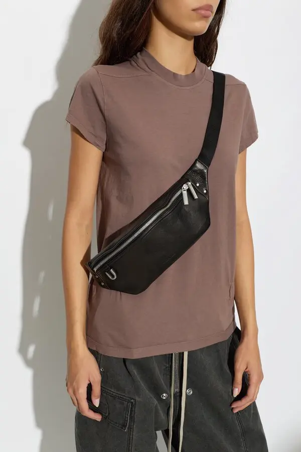 Rick Owens Leather ‘geo Bumbag