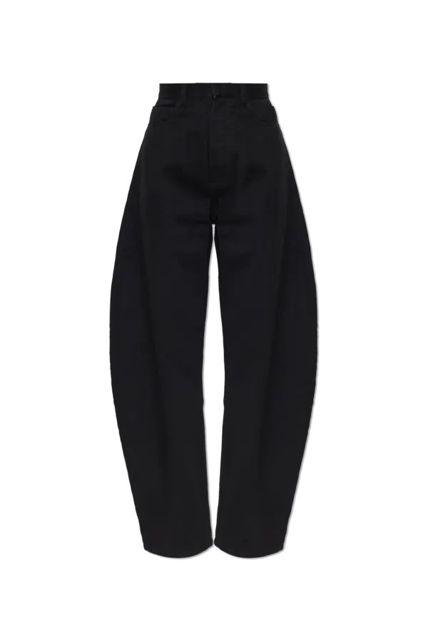Alaïa High-waisted Jeans - Black