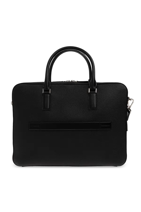 TOM FORD Leather Bag With Logo