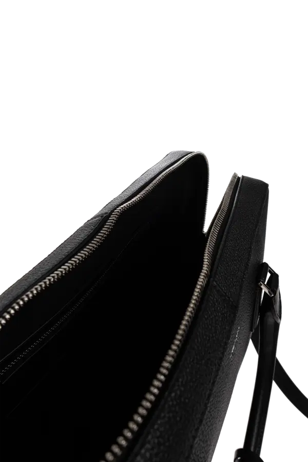 TOM FORD Leather Bag With Logo