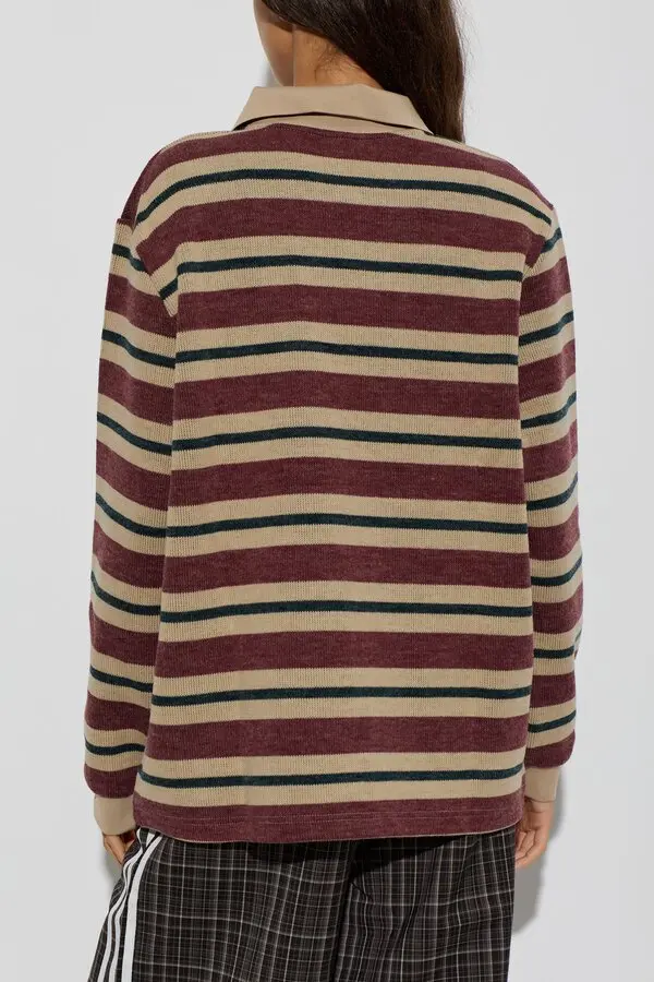 ADIDAS ORIGINALS Long-sleeve Polo - Beige