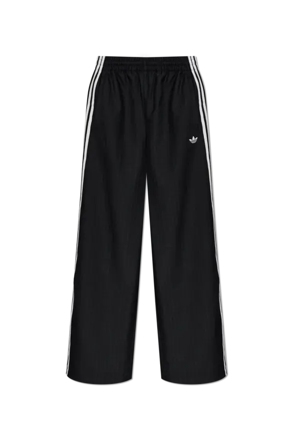 ADIDAS ORIGINALS Wide-leg Trousers - Black