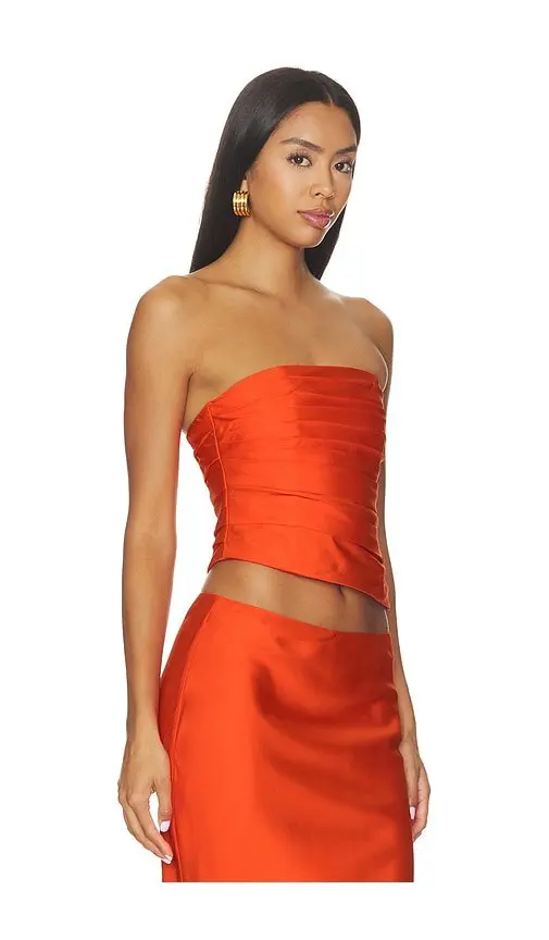 Cult Gaia Krisha Top In Orange
