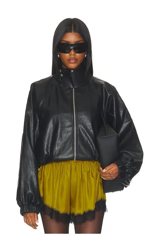 LOVERS AND FRIENDS Javadi Faux Leather Jacket