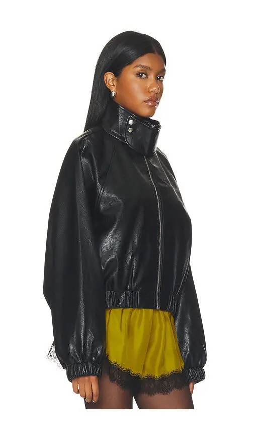 LOVERS AND FRIENDS Javadi Faux Leather Jacket