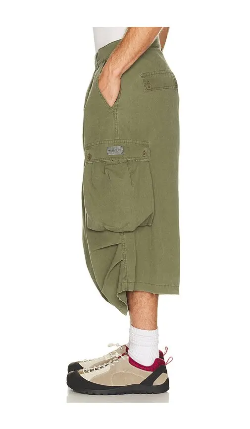 STRIKE OIL Oversized Cargo Shorts