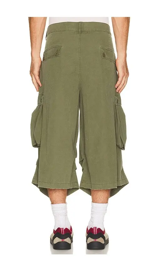 STRIKE OIL Oversized Cargo Shorts
