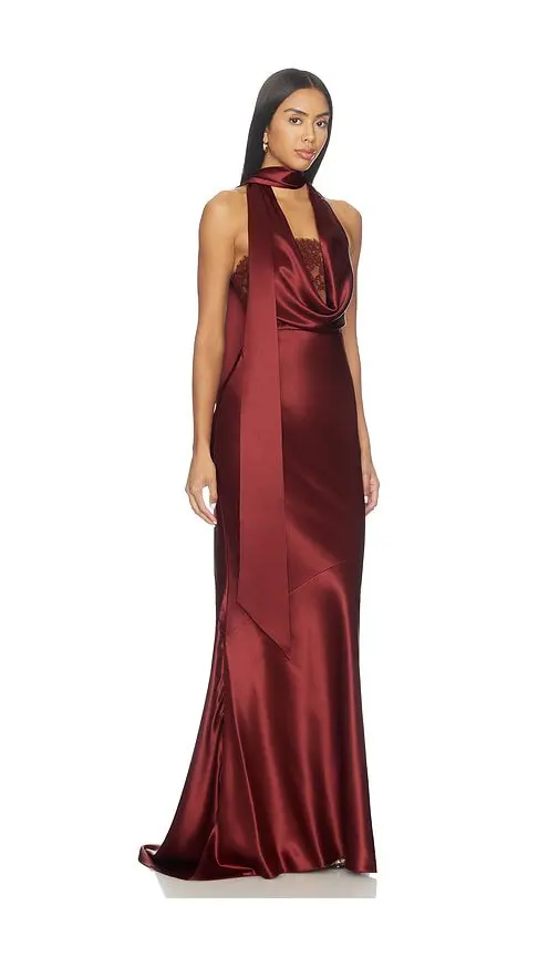 Retrofete Melly Dress In Rust