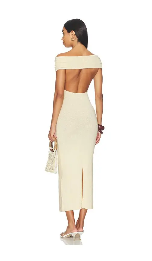 LOVERS AND FRIENDS Claudie Off Shoulder Dress - Ivory