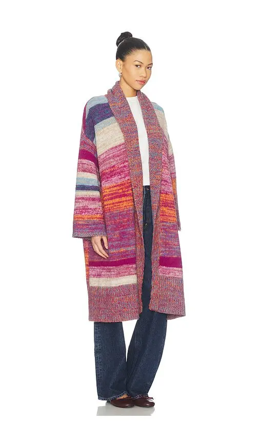 Free People Enid Cardigan In Multi
