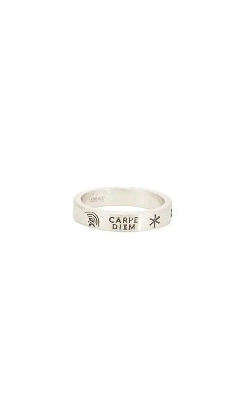 SERGE DENIMES Patriot Ring In Metallic
