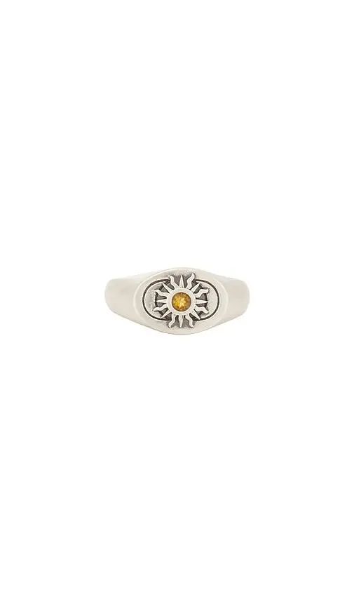 SERGE DENIMES Helios Ring In Metallic