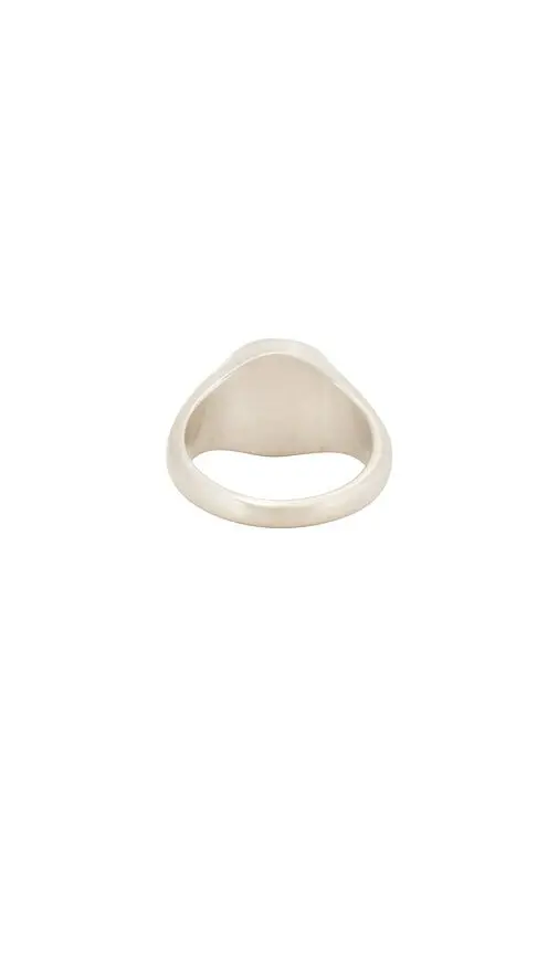 SERGE DENIMES St Christopher Ring In Metallic