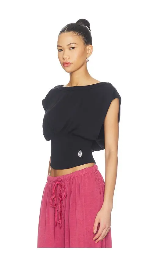 Free People X Light Of Day Banded Tee