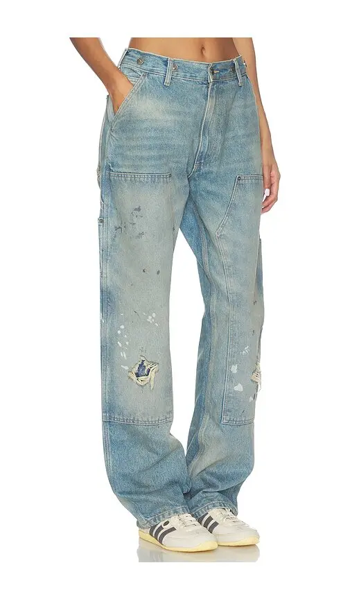 Free People X We The Free Emily Carpenter Jean In Blue