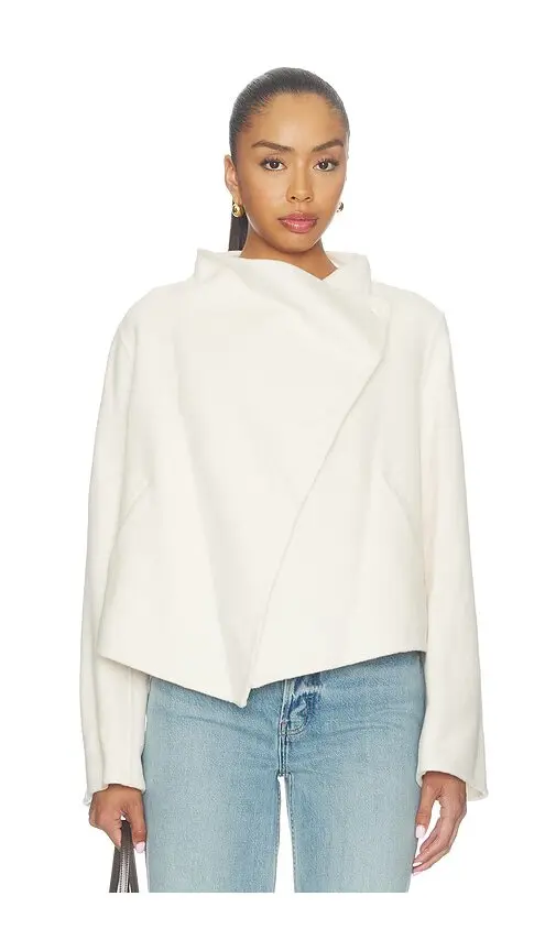 Soia & Kyo Bree Jacket In Ivory - Powder