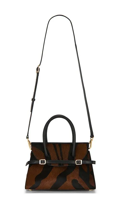Simkhai River Small Top Handle Bag In Brown - Cocao Multi