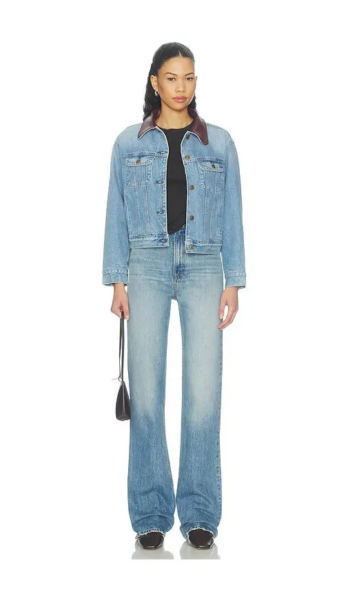Citizens Of Humanity Skylar Denim Jacket In Blue - Sunlit